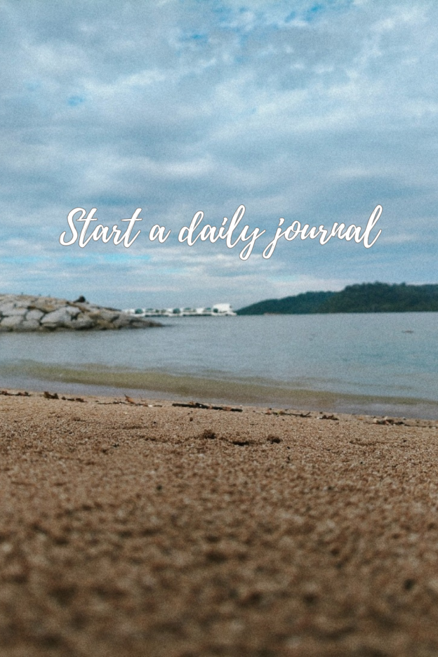 Start a daily journal – Syukur, Pelengkap Kebahagiaan